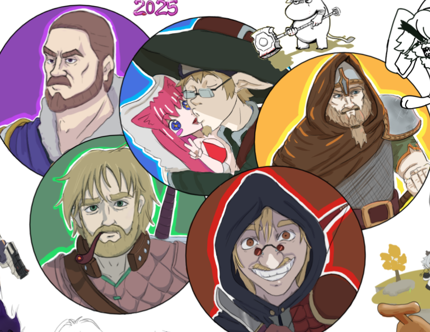 Troll Dragon Sphinx, 2025 drawing