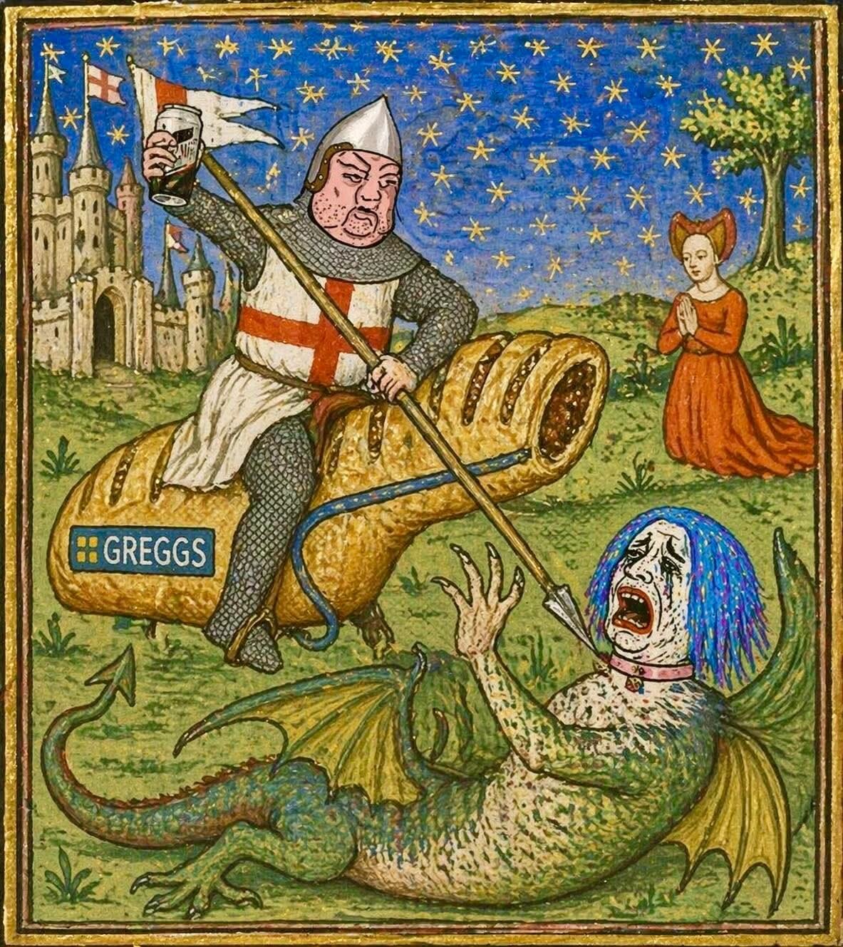 The tortilla tastes like crayons.