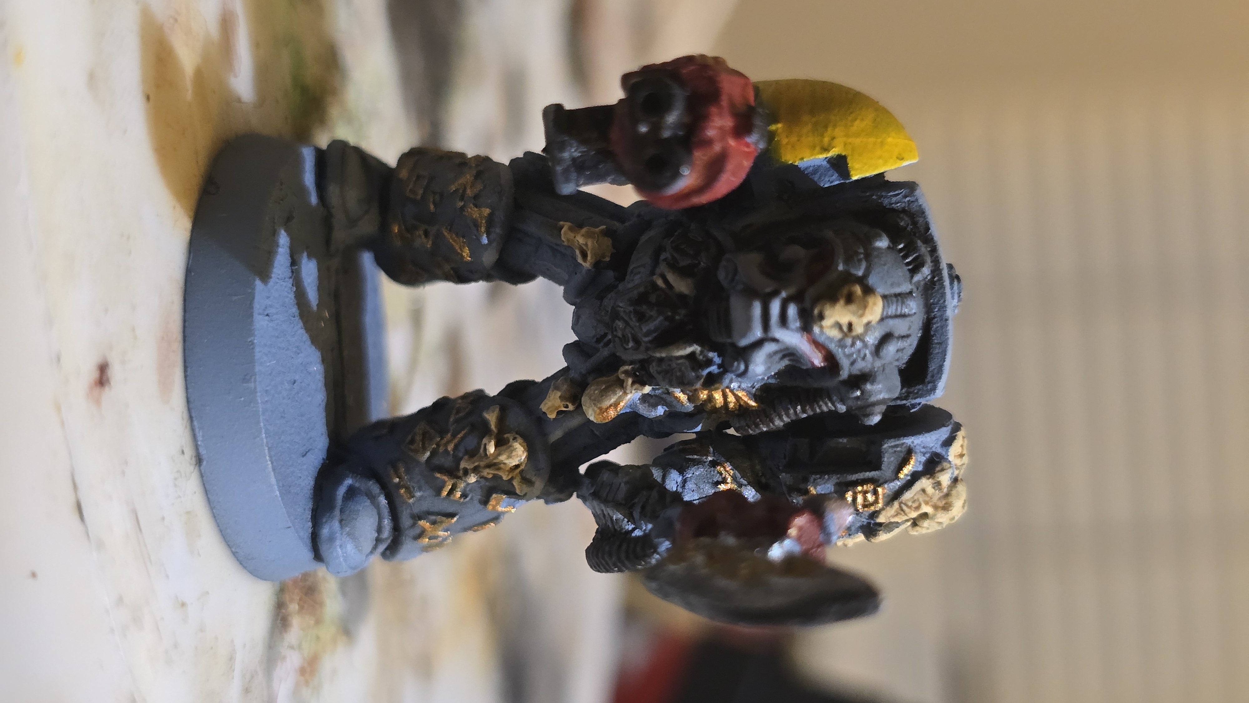 Stuff I painted decently: Ye Auld Space Wolf Terminator