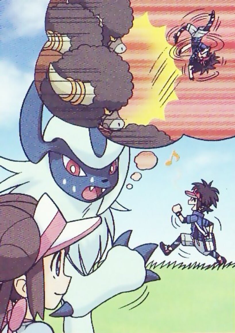 Absol sees the future
