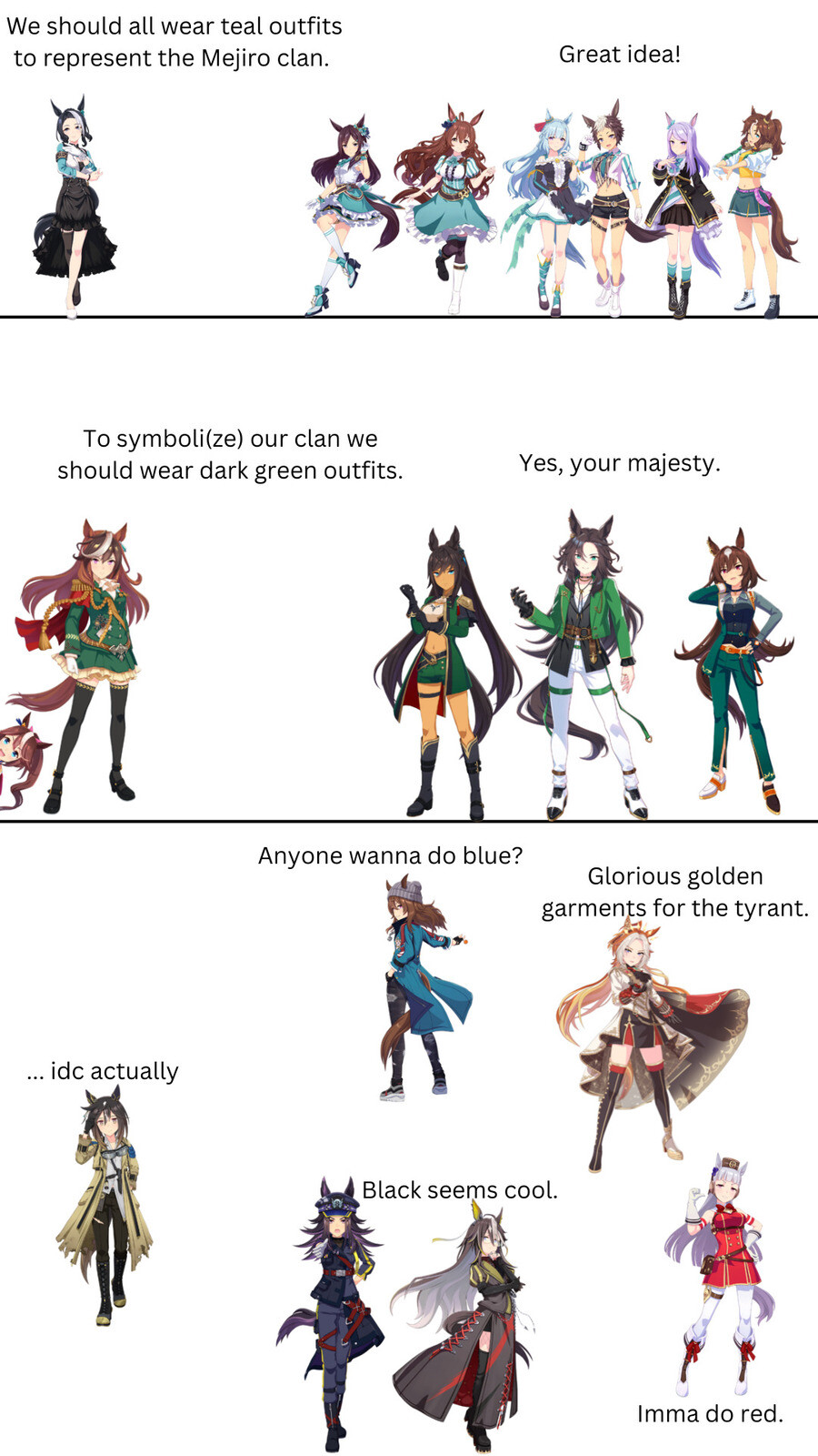 Color Coordination Is Too Much Work
