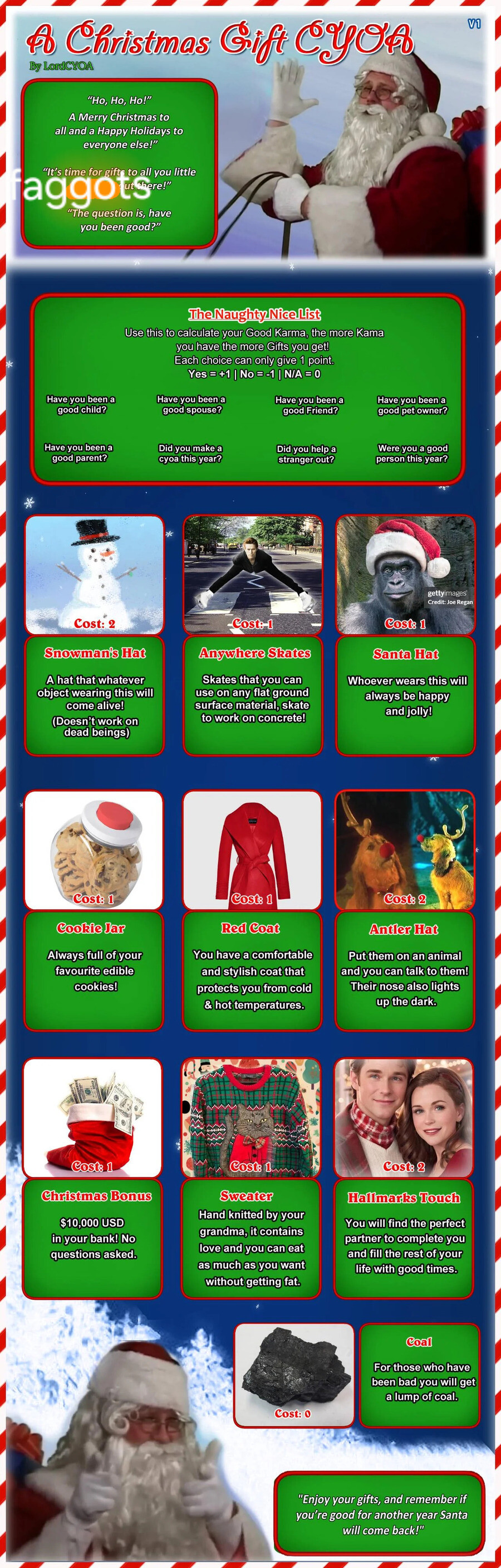 cyoa: cyoa: Create Your Own Adventures!
